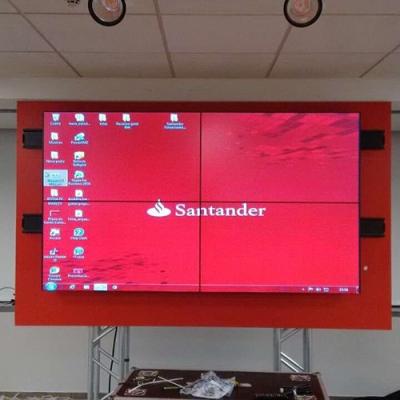 Cina La video parete d'impionbatura dell'interno dello schermo visualizza lo schermo di media di LCD di alta luminosità di Wifi/3G/4G con telecomando in vendita