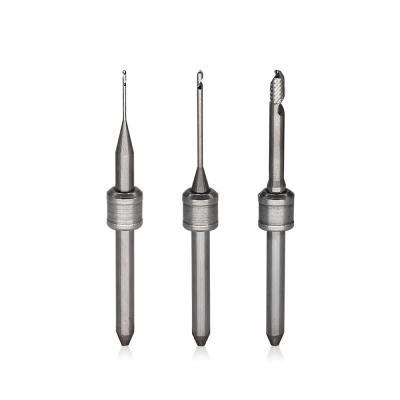 China VHF Milling Burs for Zirconia and Glass Ceramic Milling High-Performance Tungsten Carbide Cutting Tools with Diamond and DLC Coating for sale