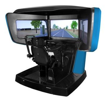 China Simuladores de conducción interactivos automáticos, simulador de la formación de conductores en venta