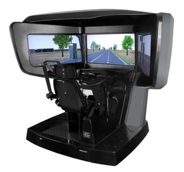 China Equipo de conducción interactivo del simulador, simulador profesional del entrenamiento del camión en venta