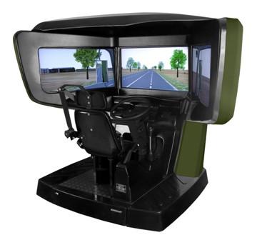 China Simulador de conducción interactivo electrónico, simulador automático de la PC en venta
