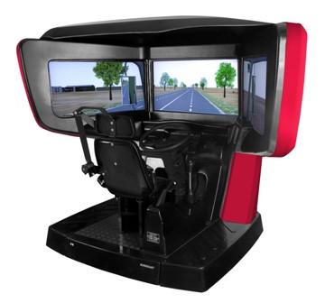 China Simulador electrónico virtual del entrenamiento, conducción del simulador del coche 3d en venta