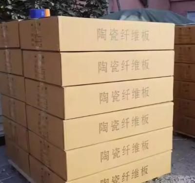 중국 1800C 고 알루미늄 지르코늄 세라믹 섬유판 20mm 50mm 세라믹 섬유 판매용