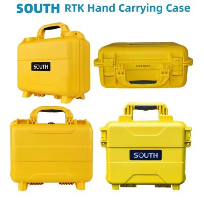 China New Yellow Plastic Hard Case for Surveying Instrument SOUTH RTK Hand Carrying Case Instrument Box for sale