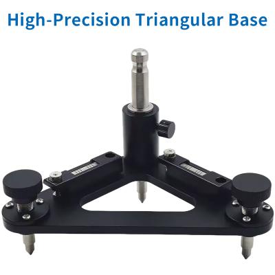 China High Accurate Tribrach With 5/8 Inch Thread Mount OR With Leca Swiss Type Spigot Mount Dual Tube Bubble Level for sale