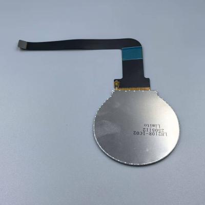 中国 2.1インチ円形TFTディスプレイ 480x480解像度 MIPIインターフェイス 30ピン 販売のため