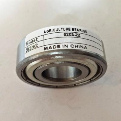 Cina Cuscinetti a sfera profondi 6203 della scanalatura dell'acciaio al cromo di spazio C2 con a basso rumore in vendita