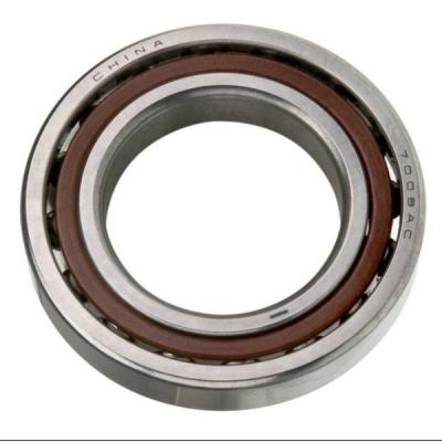 Cina Il cuscinetto d'acciaio della gabbia del contatto dei cuscinetti a sfera angolari di precisione alesa 50mm 7310 BDB in vendita