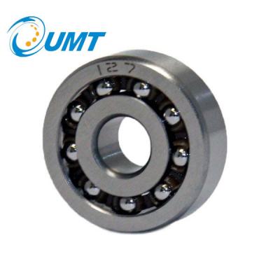 中国 1208 の OD 80mm P5 C5 の自己の一直線に並ぶボール ベアリングのボートのトレーラーの車輪軸受の二重列 販売のため