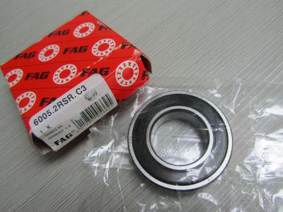 China Rolamento de esferas do FAG do OEM Japão ABEC-3, 6005 rolamento de esferas profundo do sulco de 2RSR C3 à venda