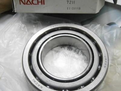 Cina Cuscinetto a sfera angolare NSK del contatto dei cuscinetti a sfera 7211 angolari di precisione di 2RZ 2RS in vendita