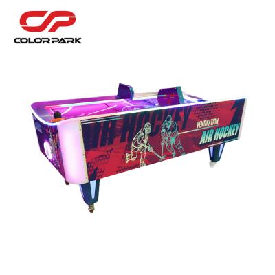 Cina Biglietto di divertimento Hockey aereo Parco colorato divertimento pieno di gioco da tavolo per due giocatori in vendita