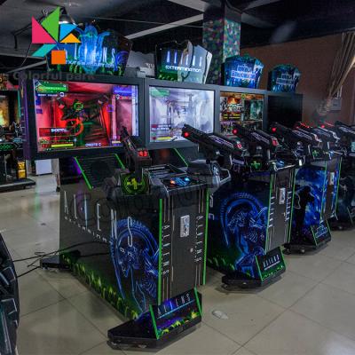 Cina Amusement Game Center Colorato gioco arcade di tiro per 2 giocatori con certificato CE in vendita