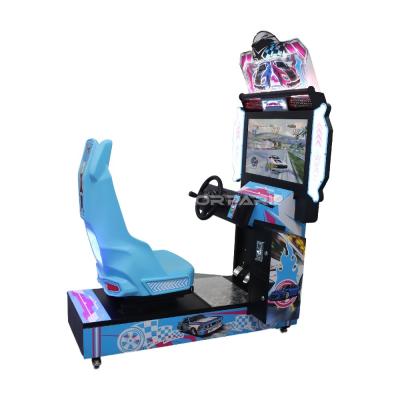 Cina Caratteristiche del Parco Colorato Luxury Coin-operated Racing Car Game Machine Simulator Intensità in vendita