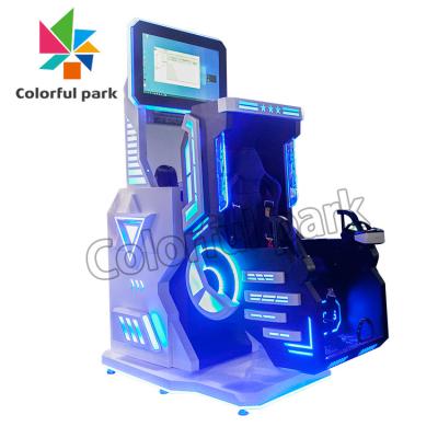 China 9D 360 VR Interactieve Video Arcade Games Virtual Reality 720 9D VR Chair Motion Simulator Te koop