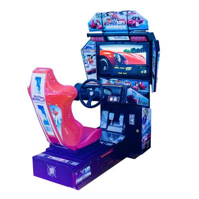 Cina Metal Construction 1-Player Outrun Car Racing Arcade Game Machine per età 3 anni in vendita