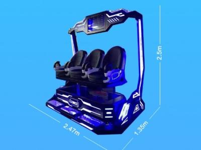 中国 ワクワクする3.0mのカラフルな公園 バーチャルリアリティライド VRシステムシミュレーター 4人のプレイヤー 販売のため