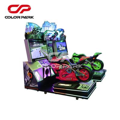 Cina Gioco di auto di plastica serie di gare di moto dinamico Simulatore per bambini di 3 anni di età nei centri di gioco in vendita