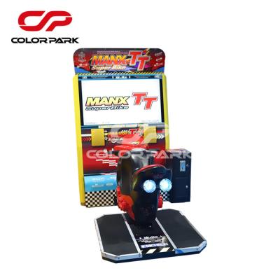 Cina Colorful Park Entertainment Coin Operato TT Simulatore di guida Moto Car Racing Game Machine in vendita