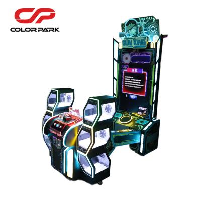 Cina Grandi divertimenti Parco colorato Macchina arcade Divertimento Amusement pistole Target Coin Operato Giochi Machine Shooting Video Game in vendita