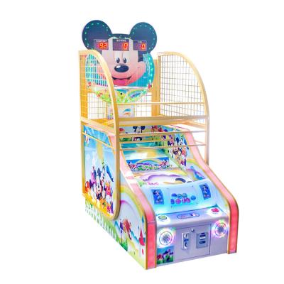 Cina personalizzato Yes Kids Coin Operato Mini Basketball Shooting Indoor Amusement Game Machine per bambini in vendita