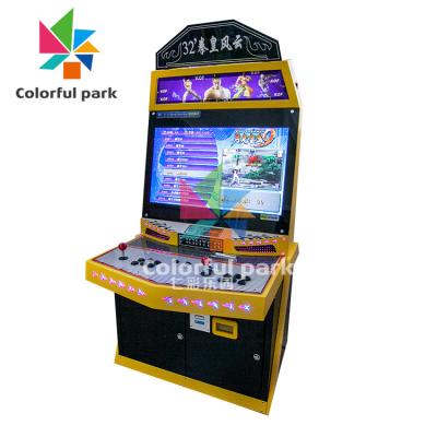 Cina 2 giocatori di lusso elettrico di combattimento di strada videogioco macchina arcade con spina UE in vendita