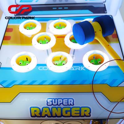 Cina Super Ranger Sbatti una talpa Nuova serie di giochi per bambini con monete in vendita