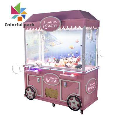 China Amusement Game Center Máquina de venda automática operada por moedas para jogos de site Garra Garra Garra à venda
