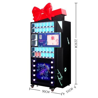 China Máquina de venda automática de batom de três níveis, operada com moedas, à prova d'água e com capacidade para 5 passageiros à venda