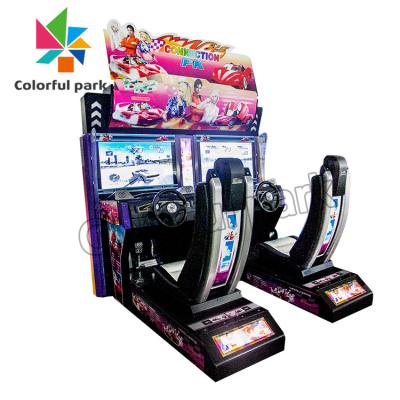 Cina EU Plug-Money-operated Car Driving Simulator Game Machine per il doppio auto Racing Touring in vendita