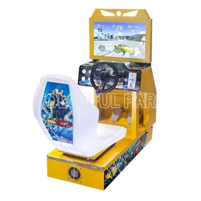 China EU Plug Colorful Park HD Tourist Racing Machine Auto rijden simulator voor eindeloos plezier Te koop