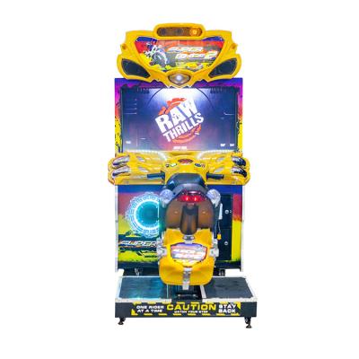 Cina Sì FF Moto 3D Token Cabinet Indoor Mini Electronic Amusement Racing Car Arcade Shooting Game con sistema di carte in vendita