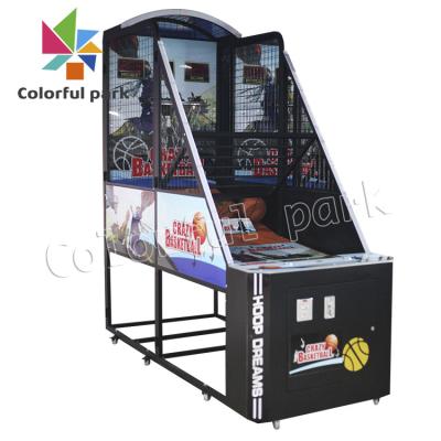 Cina Gioco di tiro di basket elettronico indoor pieghevole con hoop interattivo in vendita