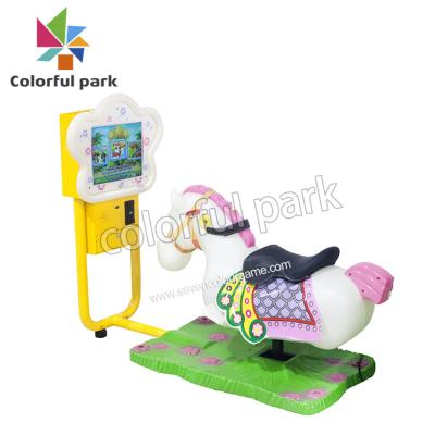 Cina Colorato Parco Kiddy Ride Coin Operato Kids Cavalcare Cavalcare Macchina di gioco per la simulazione in vendita
