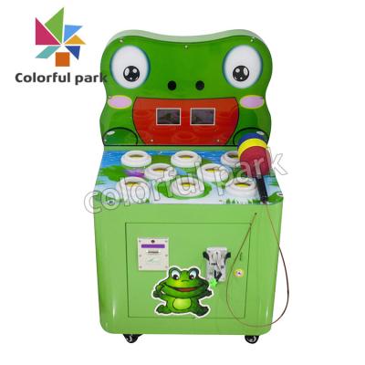 中国 リデンプション ハンマー キッズ フロッグを打つ遊び場 CE証明書を持つアーケードゲームマシン 販売のため