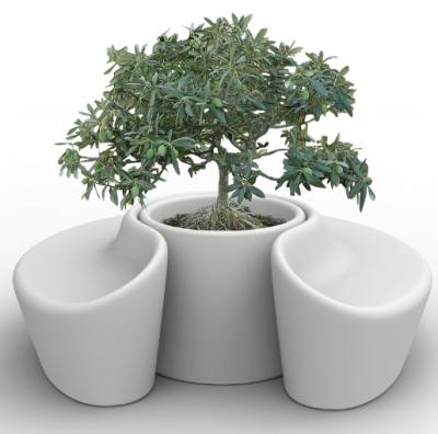 China Custom Large Hollow Rotomolding-Molded Flower Pots And Outdoor Plastic Chairs Rotomolding-Molded Molds for sale