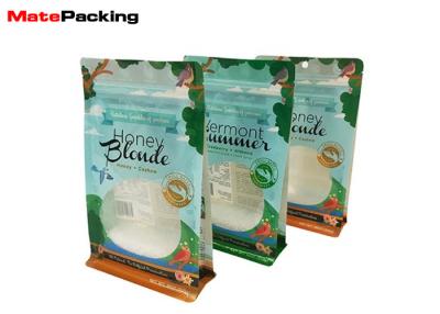 中国 食品包装の袋、再販可能平底のジッパー ロックが袋を立てる側面のガセットをカスタム設計して下さい 販売のため