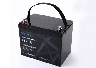 Cina 3000 batteria al litio profonda del ciclo dei cicli 12V 78AH solare in vendita