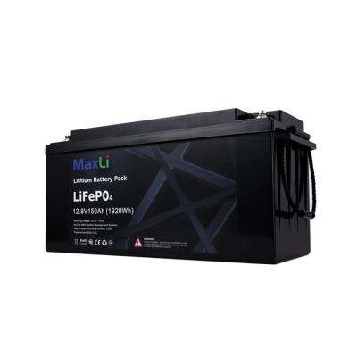 Cina 3000 applicazione domestica di stoccaggio del pacchetto della batteria dei cicli 12V 150Ah Lifepo4 in vendita