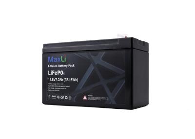 中国 IP56 T2ターミナル92Wh 12V 7.2Ahリチウム イオン電池 販売のため