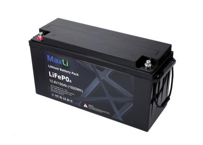 Cina Batteria al litio del fosfato 1920Wh 12V 150Ah del ferro per il carretto di RV/Golf in vendita
