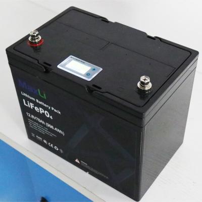 Cina Batteria del fosfato del ferro del litio di M8 Bolt 12.8V 78Ah costruita in BMS in vendita