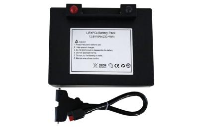 中国 12Vゴルフ トロリー電池12V 18AH Lifepo4電池T棒および袋 販売のため