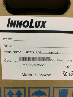 China Pin industrial de los pixeles G121X1-L04 500CD/M2 20 de la exhibición 1024*768 del LCD del innolux 12,1” en venta
