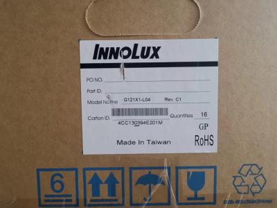 China Pin industrial de los pixeles G121X1-L04 500CD/M2 20 de la exhibición 1024*768 del LCD del innolux 12,1” en venta