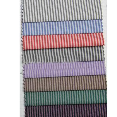 China Aanpasbare garenscores Blackout TC Stripe Garn Gekleurd mannenhemd Stof voor uitvoer Te koop