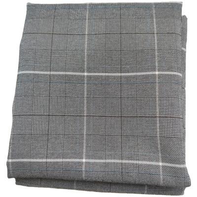 Chine 90% polyester 10% spandex de poids moyen vérifier le fil teinté à vendre