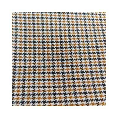 Chine Tissu à base de fil de chèque doux teint Houndstooth 100% polyester Couleur résistance 3-4 grade à vendre