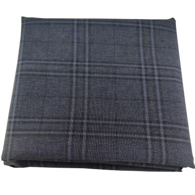 Chine Tissu de fils teints en polyester 100% résistant au rétrécissement pour combinaison scolaire à vendre
