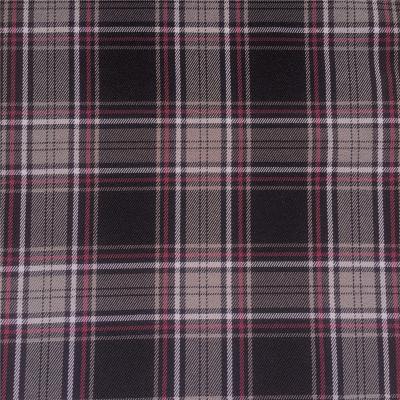 Chine Tissu tissé en treillis à quatre couleurs en fil de polyester teint à vendre